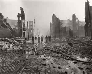 Vinatge: The Great Baltimore Fire in 1904 | MONOVISIONS - Black & White ...